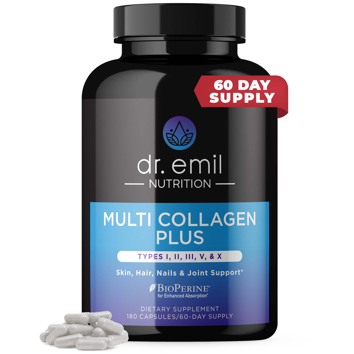 Multi Collagen Plus - 60 Day Supply — Dr Emil Nutrition