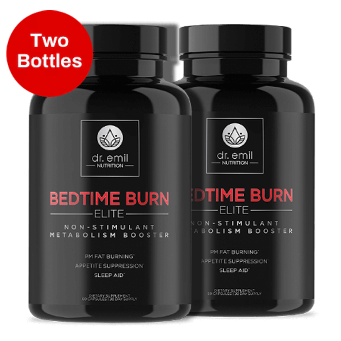 Bedtime Burn Elite Value Pack - 2 Bottles — Dr Emil Nutrition