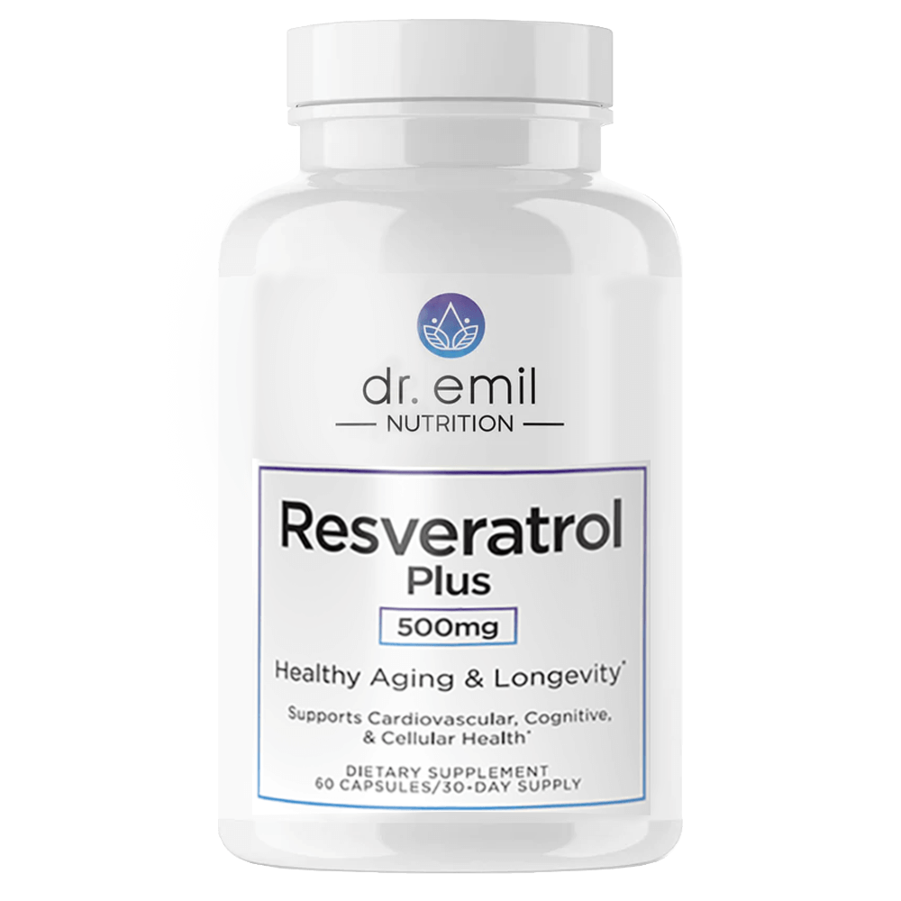 Resvertrol Plus - 500mg — Dr Emil Nutrition