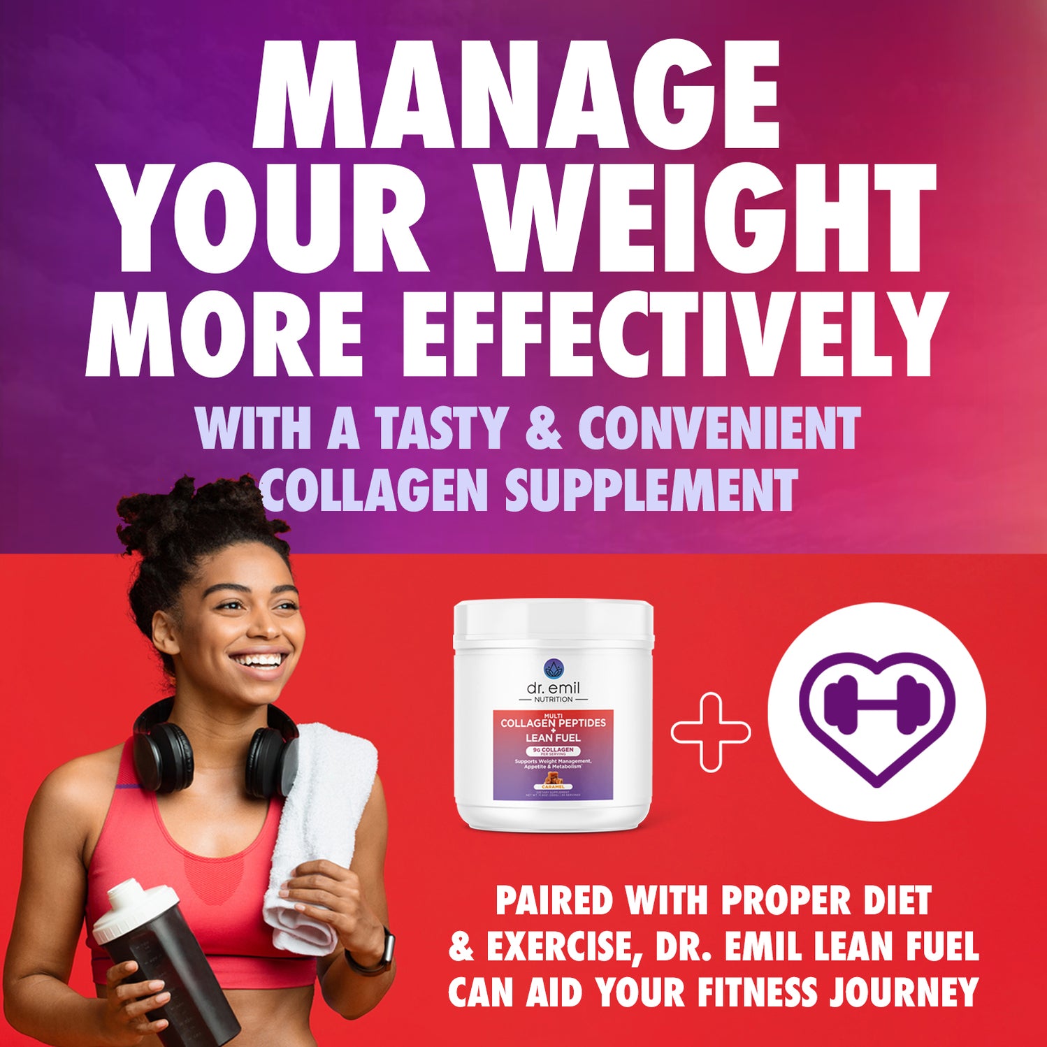Multi Collagen Plus Lean Fuel — Dr Emil Nutrition