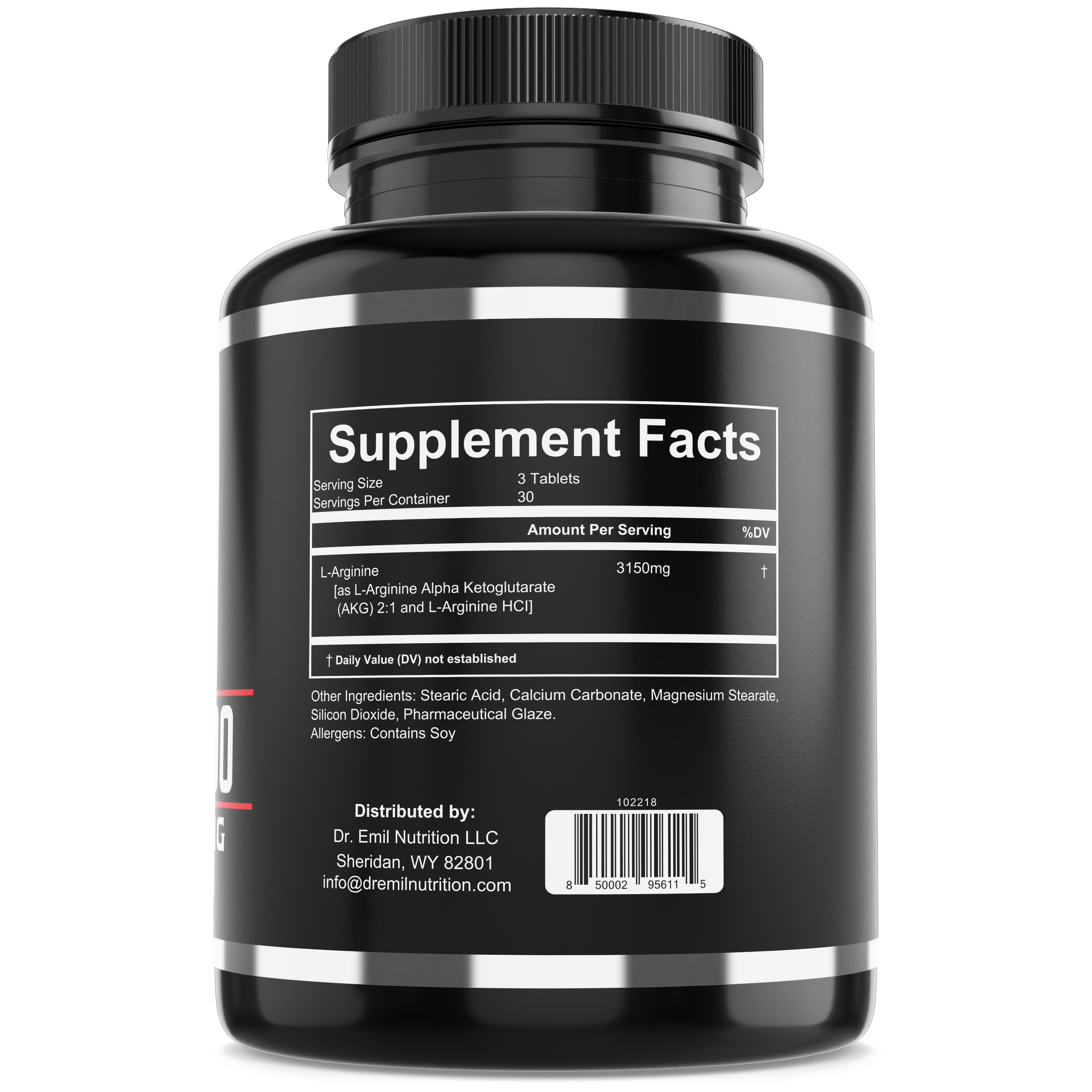 Goliath - ARGININE 3000 — Dr Emil Nutrition